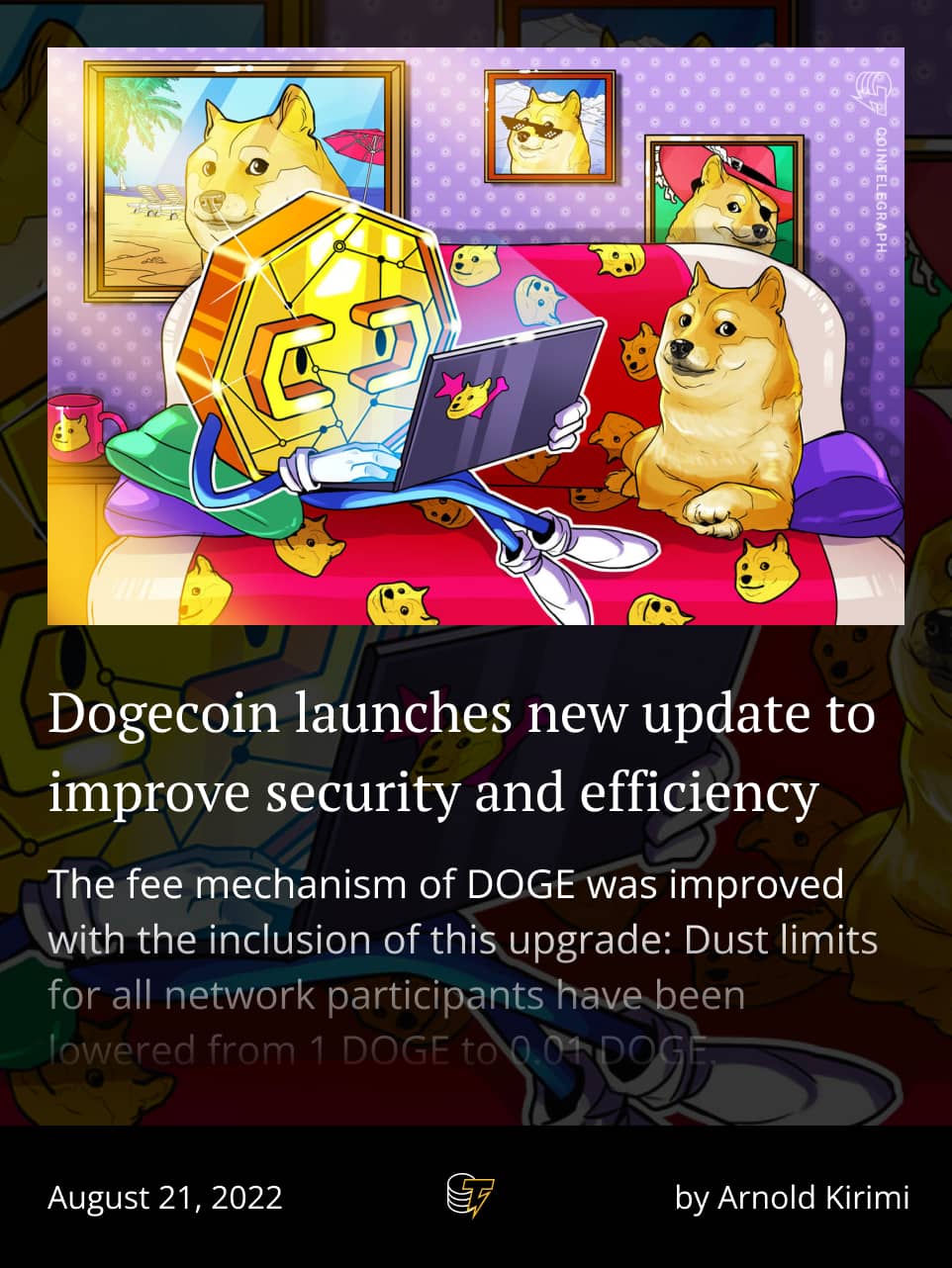 Cointelegraph's NFT collection curated by you